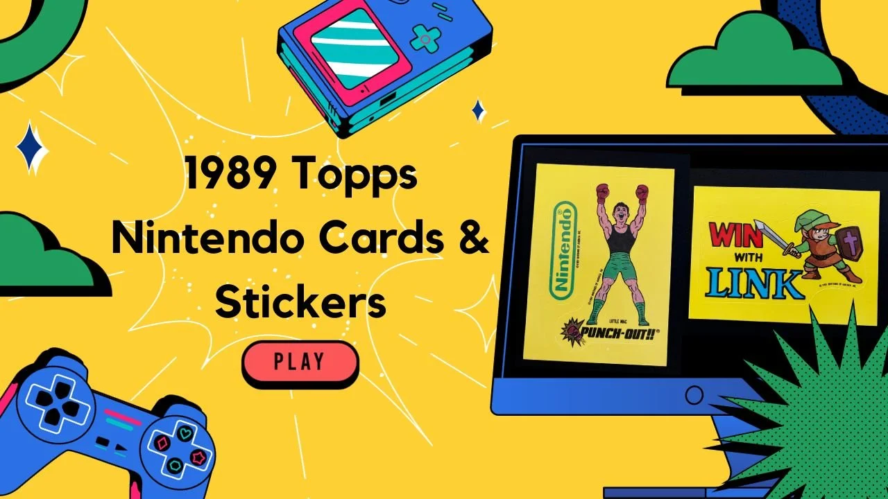 1989 Topps Nintendo Game Cards and Stickers — WaxPackHero