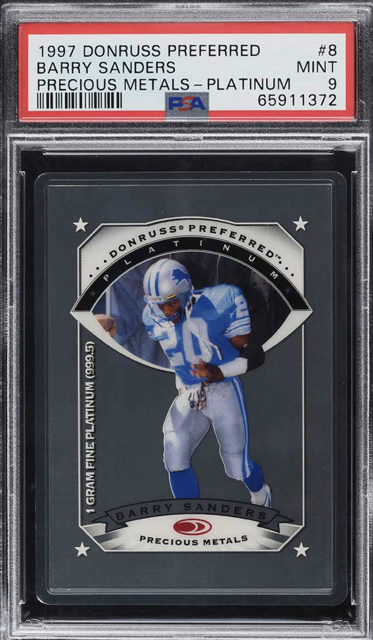 20 Most Expensive Barry Sanders Cards: 1998 vs 2025 — WaxPackHero