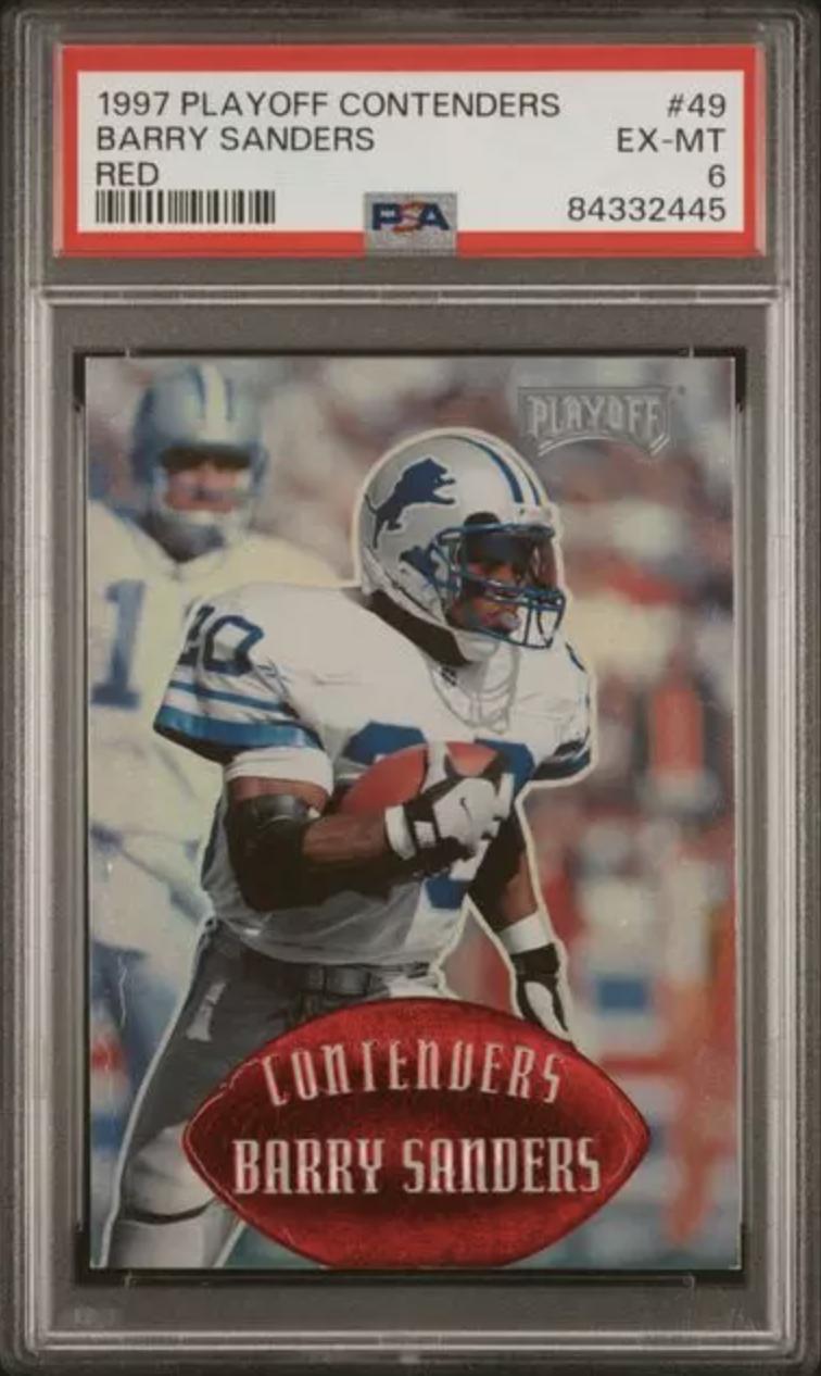 20 Most Expensive Barry Sanders Cards: 1998 vs 2025 — WaxPackHero