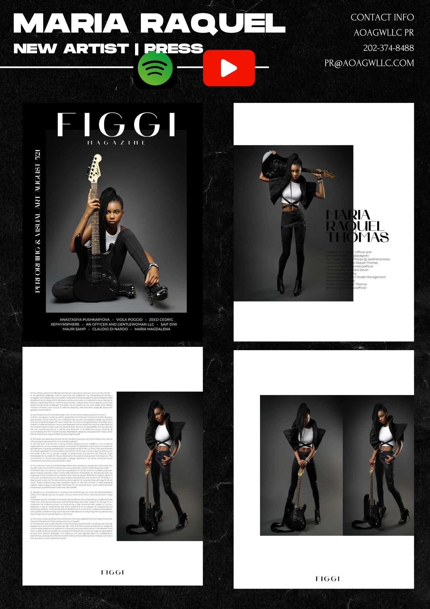 Music — Maria Raquel Thomas