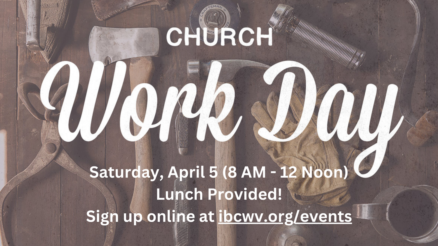 Events — Independent Bible Church