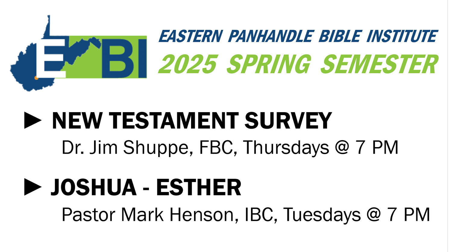 Events — Independent Bible Church