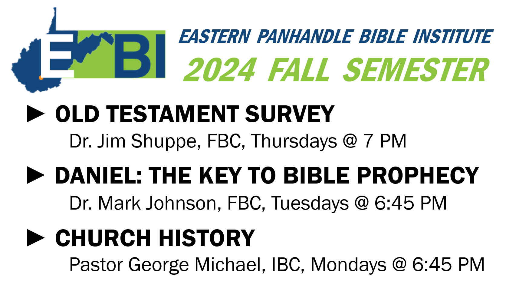 Events — Independent Bible Church