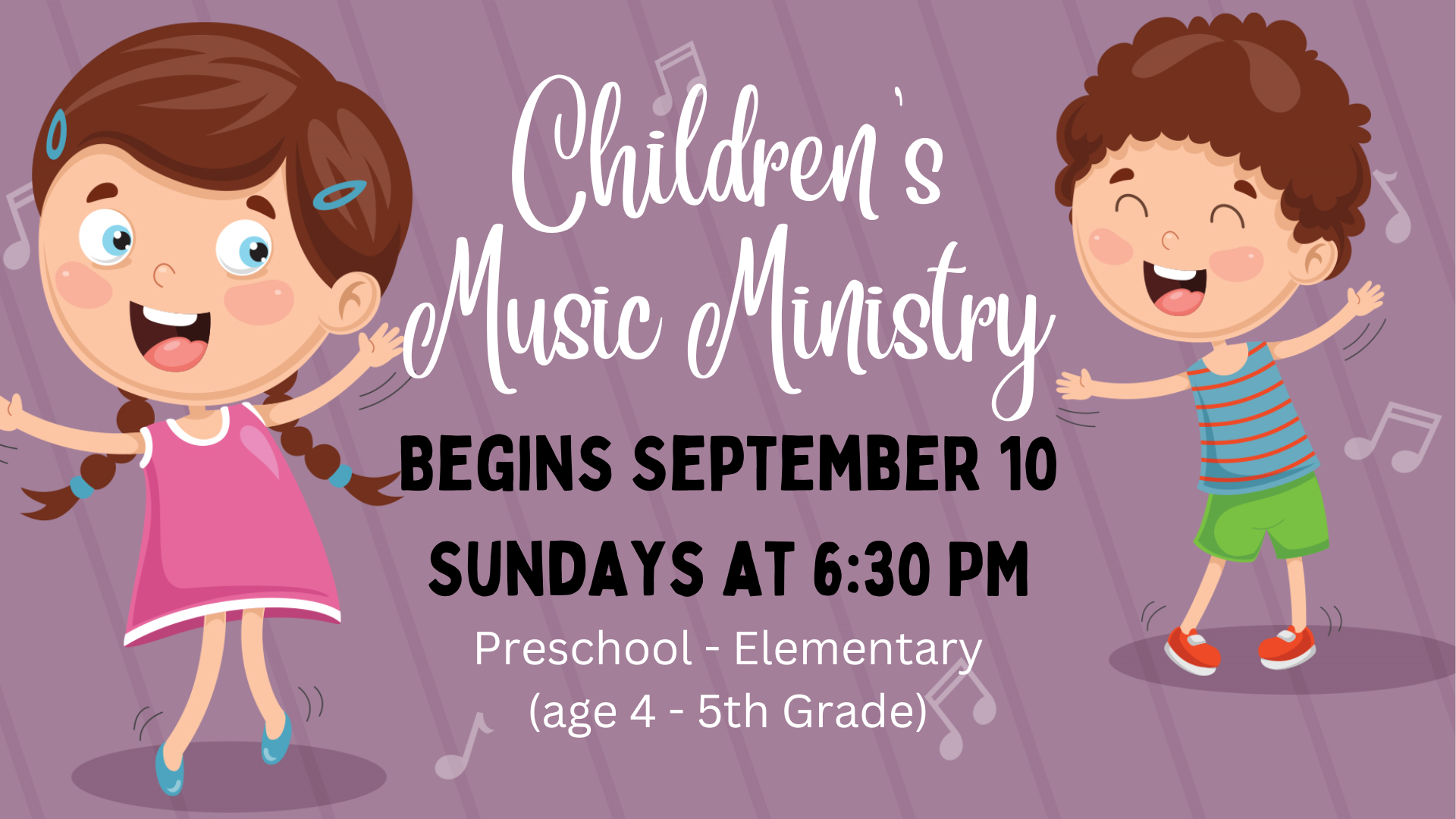 4th And 5th Grade Ministry