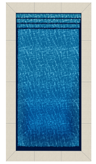 MODERN RECTANGLE INGROUND POOL — PRESTIGE