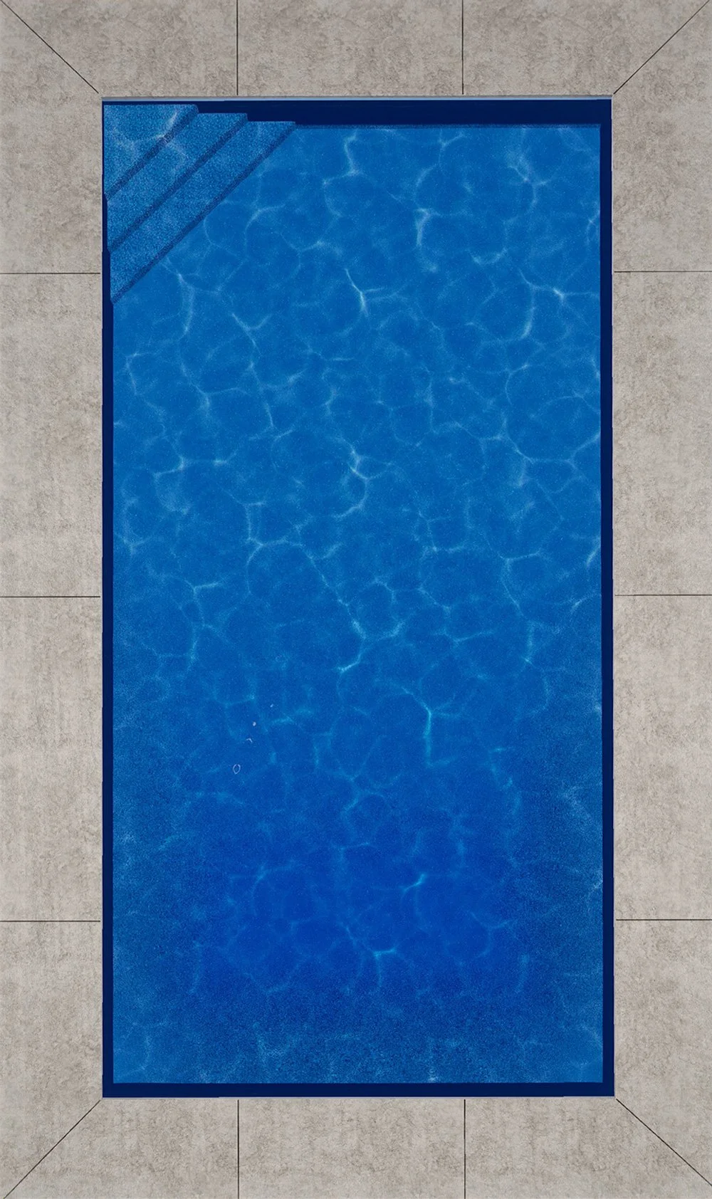 Modern Rectangle Standard Steps — PRESTIGE Pools & Spas