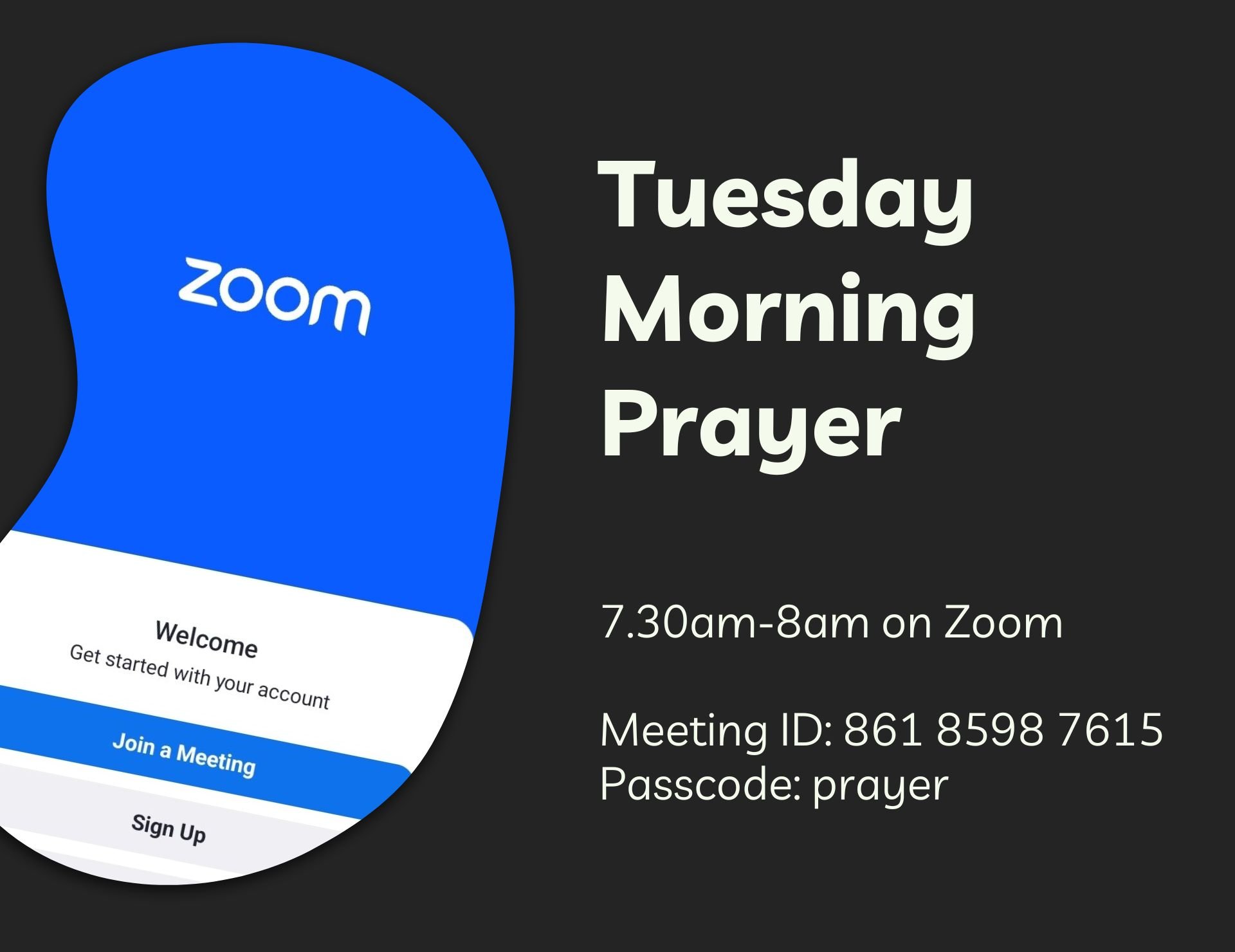Zoom prayer meeting — St Peter's Notting Hill