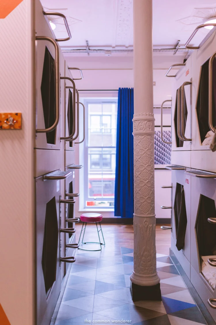A night in London's first capsule hostel: St Christopher's Inn at the ...