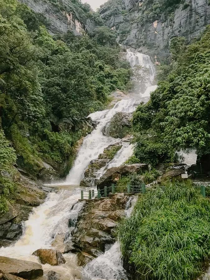 Waterfalls Ella Sri Lanka
