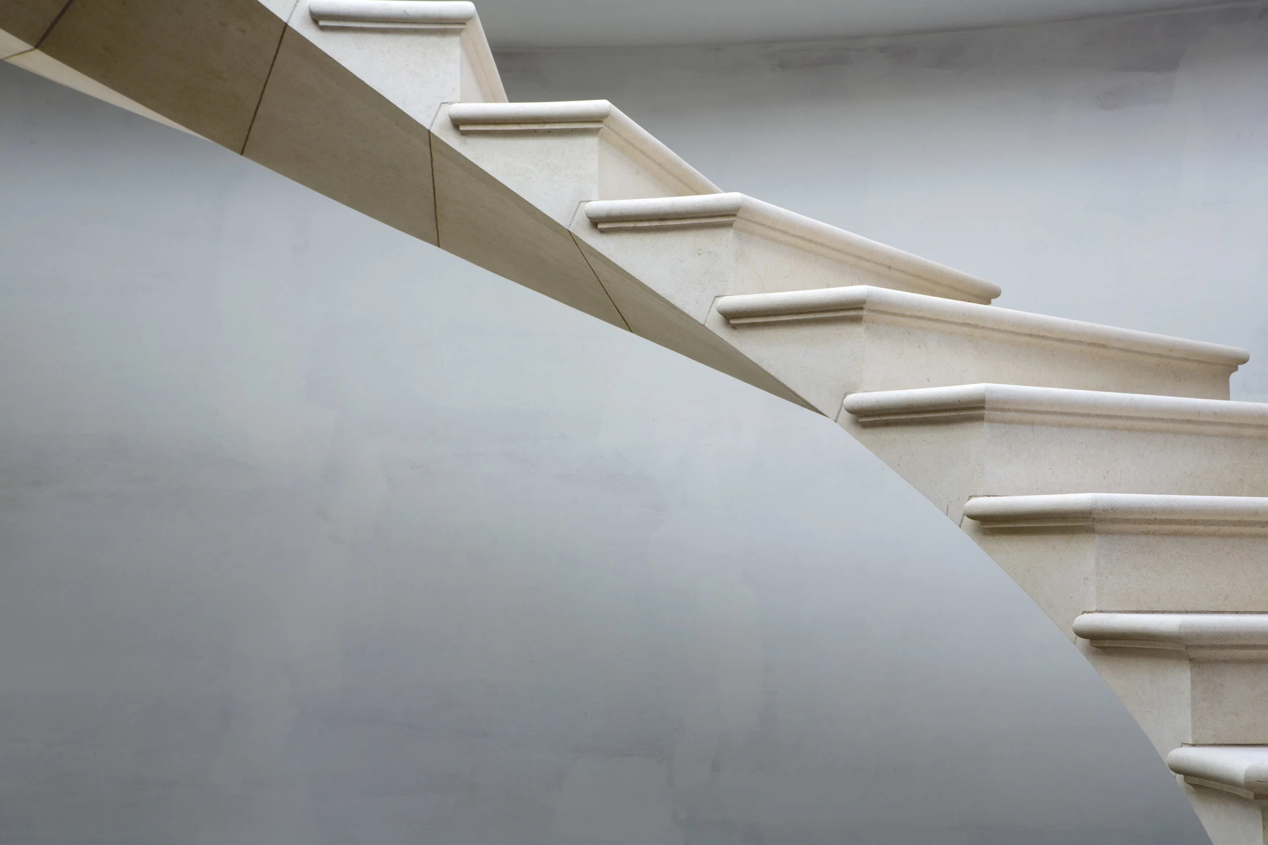 Creating a Floating Stone Staircase — The Stonemasonry Company Ltd