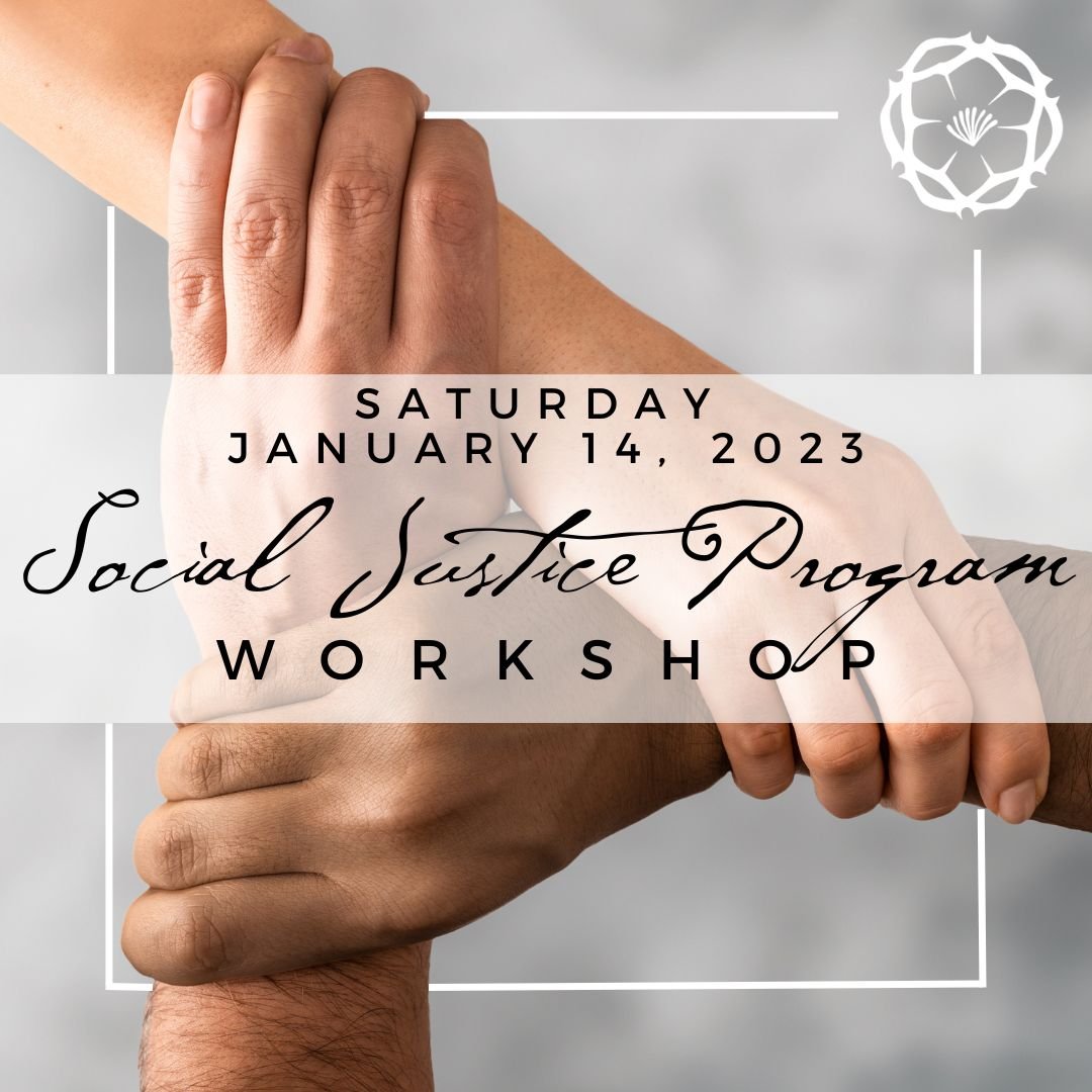Social Justice Program Workshop — Canadian Martyrs