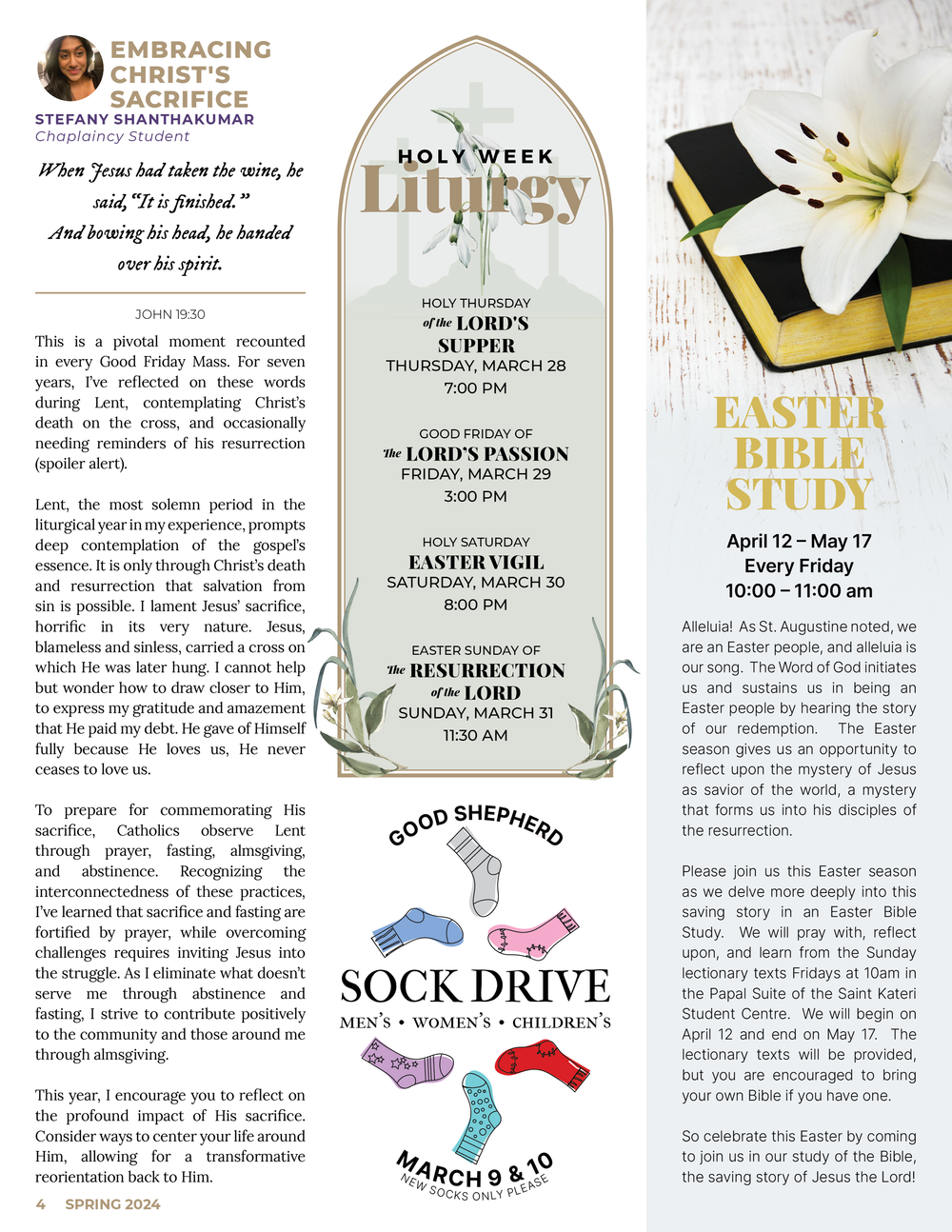 Gloria Dei: Lenten/Easter Edition — Canadian Martyrs