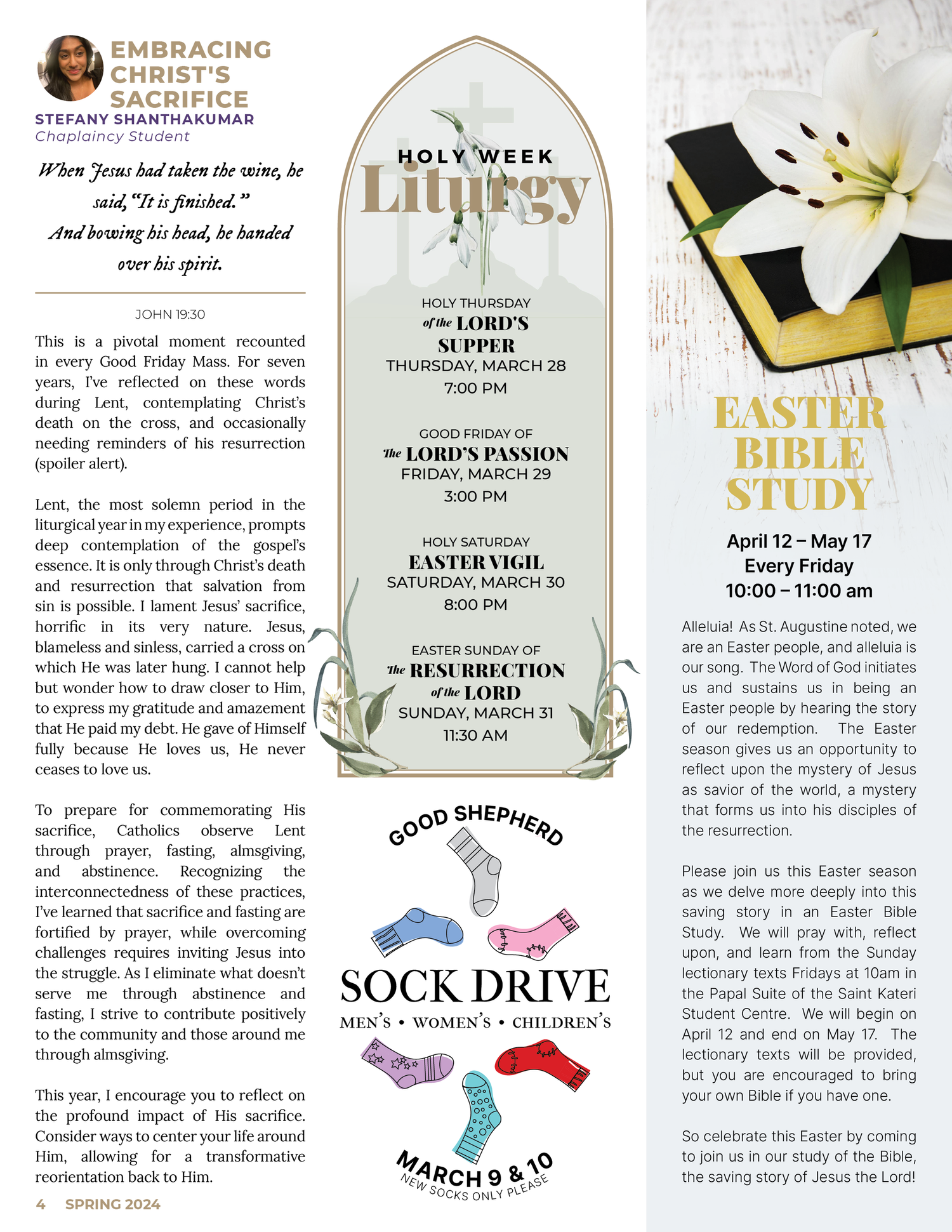 Gloria Dei: Lenten/Easter Edition — Canadian Martyrs