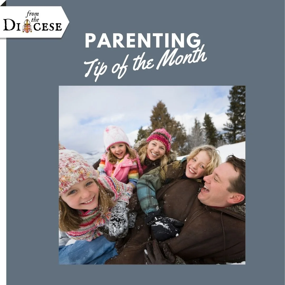 Parenting Tip of the Month (January 2023) — Canadian Martyrs