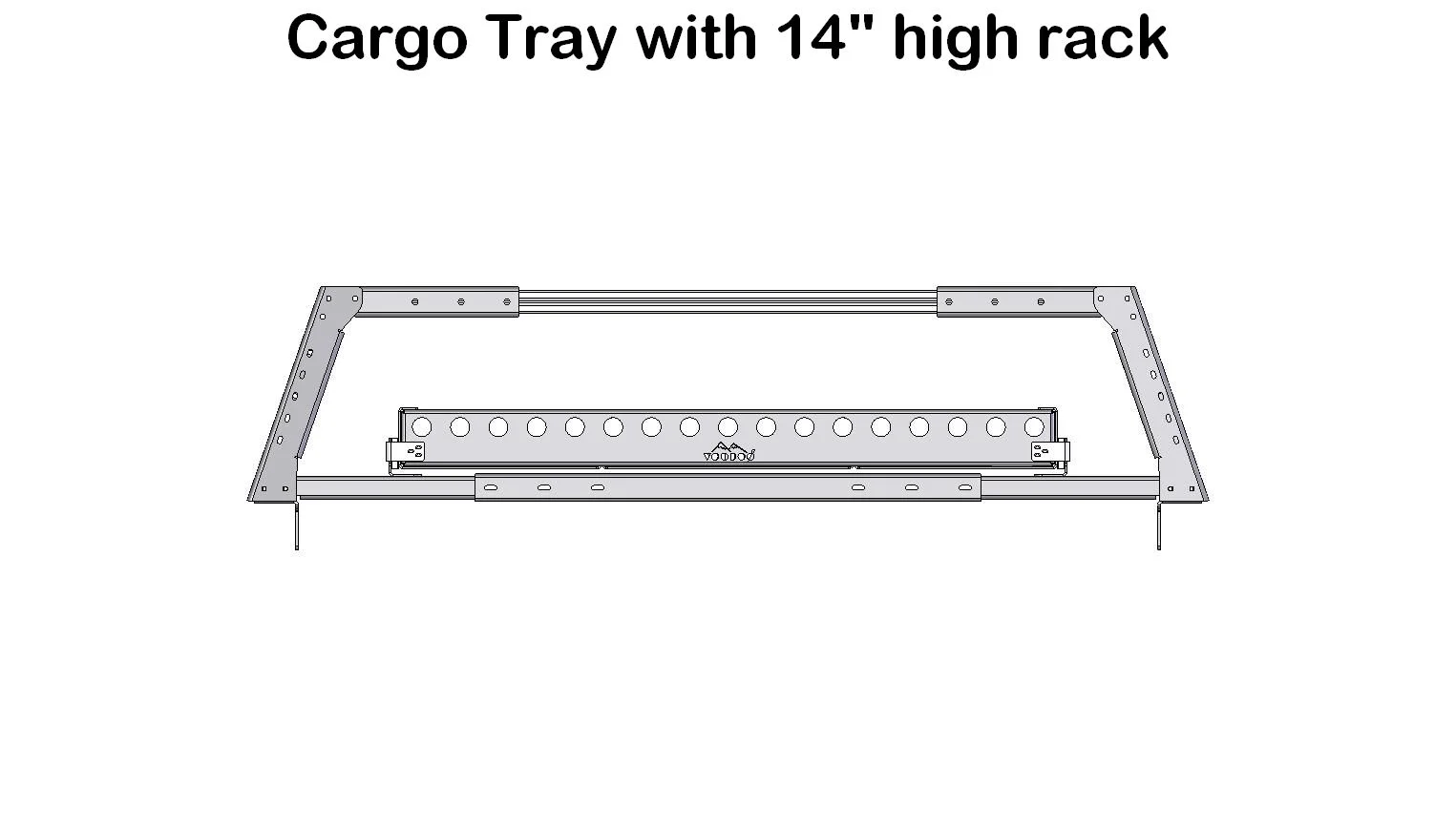 MAX Modular Integrated Sliding Cargo Tray — Max-Modular - Truck Bed Racks