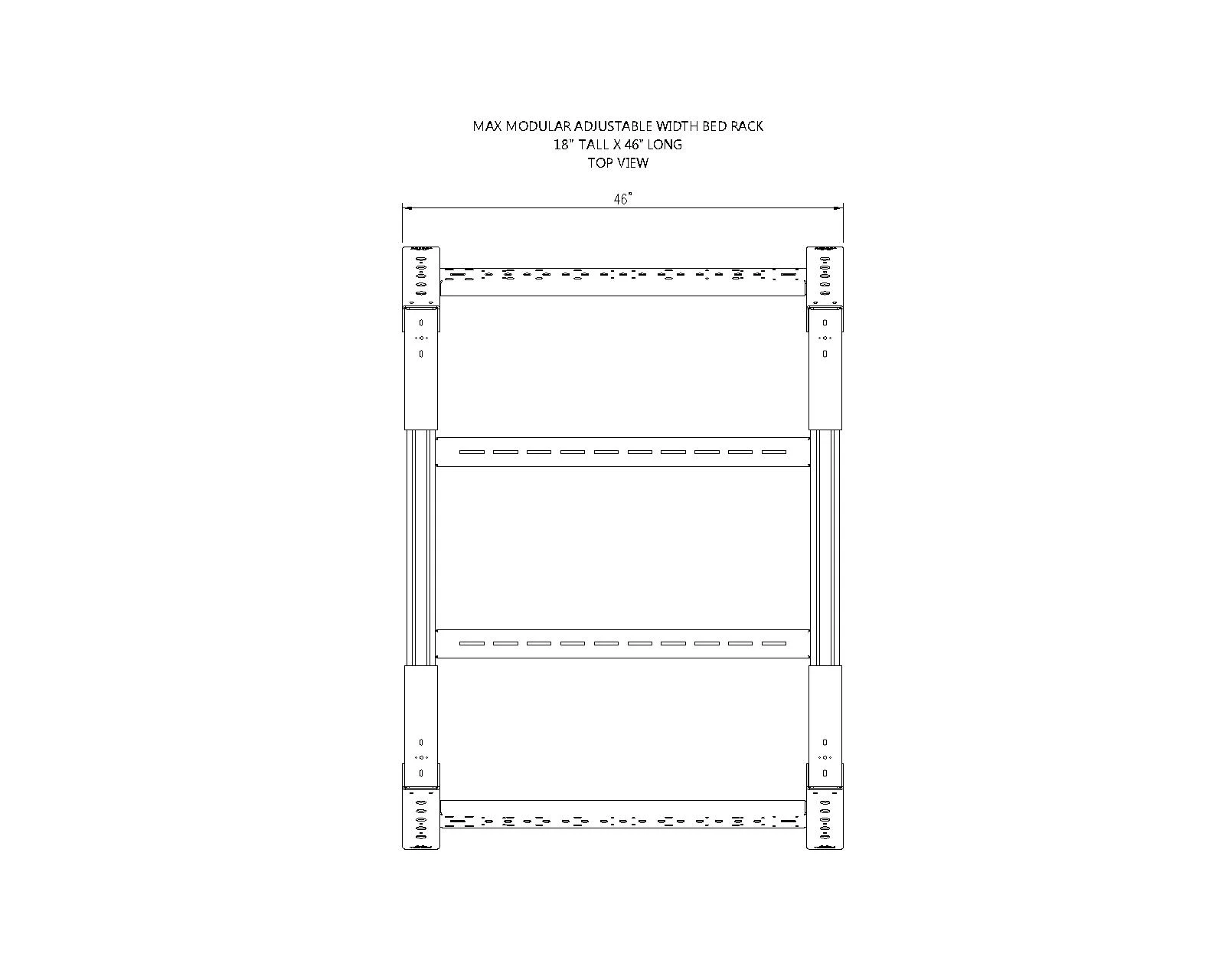 Nissan Frontier Truck Bed Racks — Max-Modular - Truck Bed Racks
