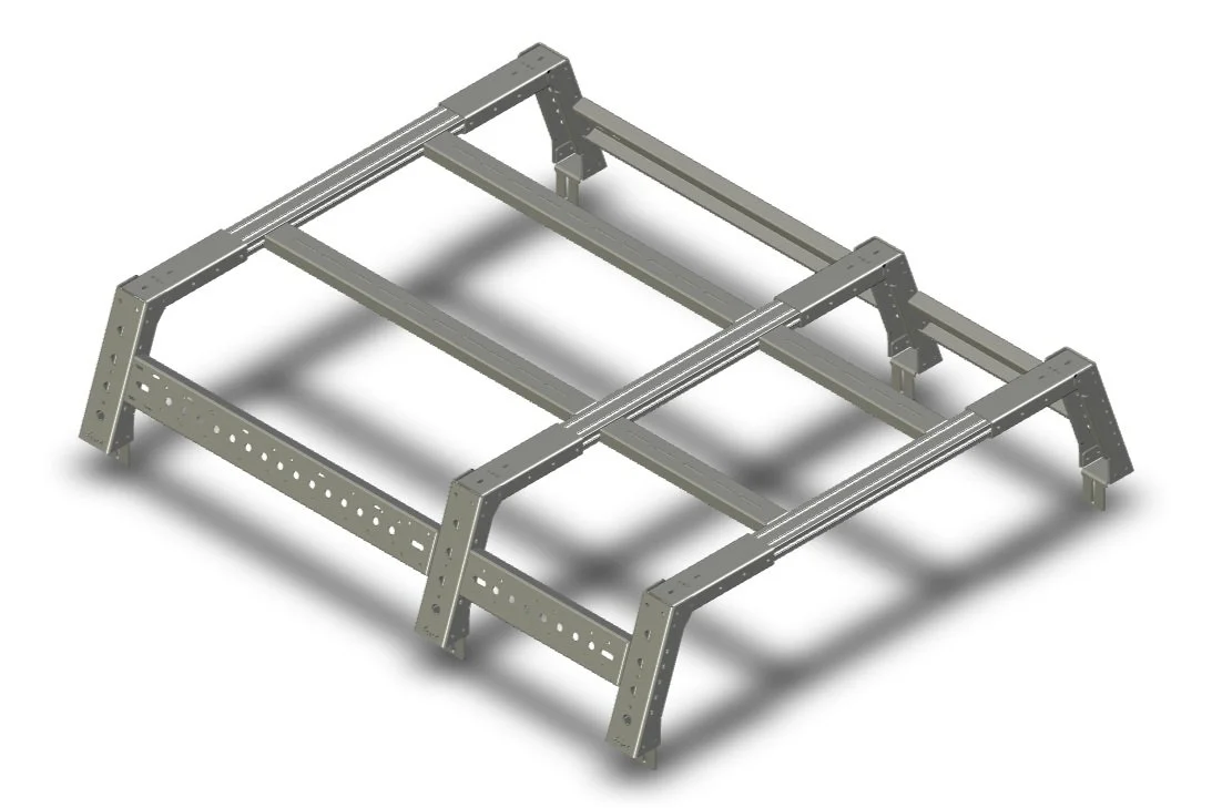 RAM 2500 Overland Bed Racks — Max-Modular - Truck Bed Racks