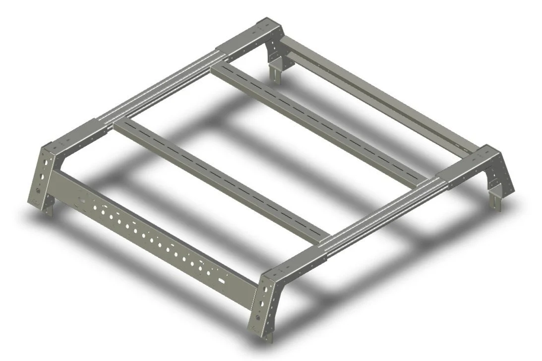 RAM 2500 Overland Bed Racks — Max-Modular - Truck Bed Racks