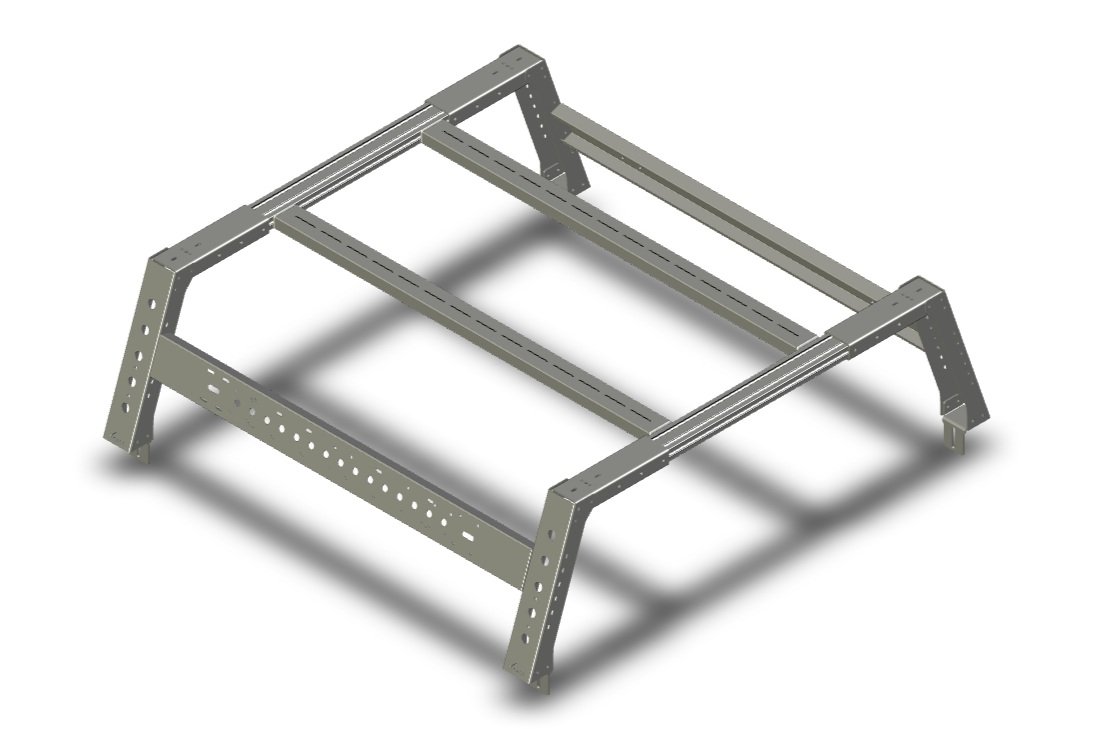 RAM 2500 Overland Bed Racks — Max-Modular - Truck Bed Racks