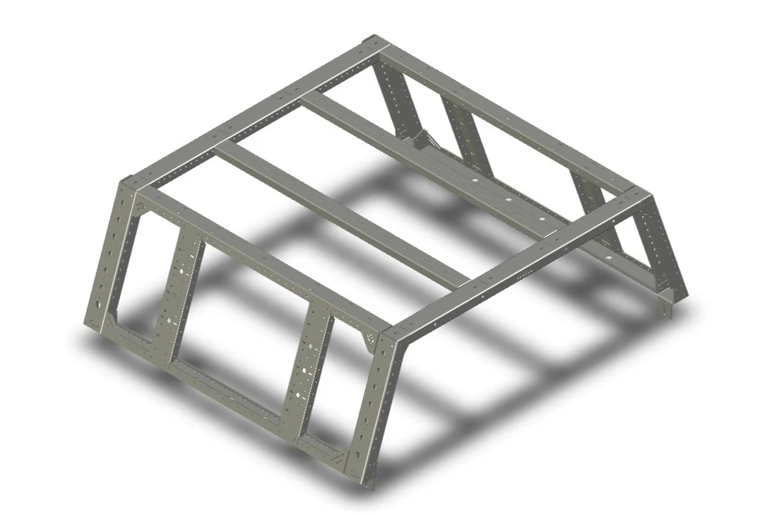 Nissan Titan Overland Bed Racks — Max-Modular - Truck Bed Racks