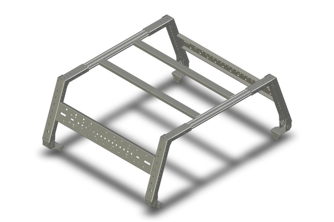 Softopper Compatible Truck Bed Racks — Max-Modular - Truck Bed Racks