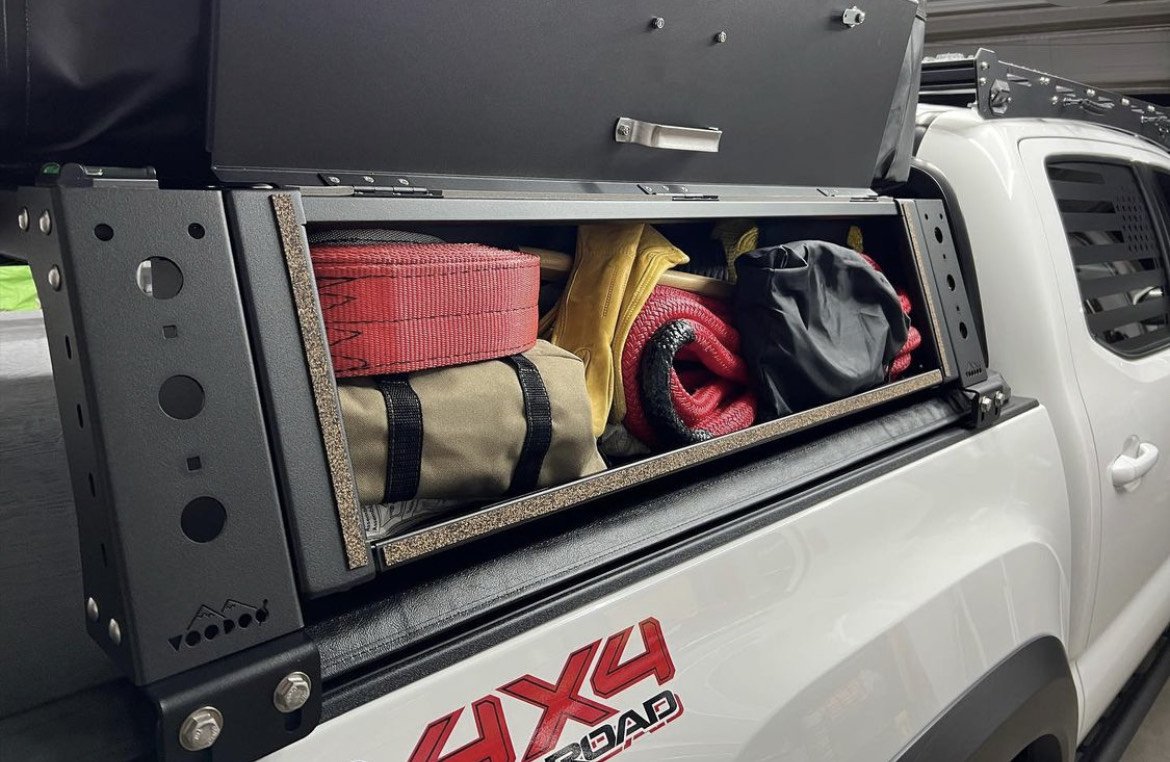 MAX Modular Cargo Max, Rack Mounted Locking Chest — Max-Modular - Truck ...