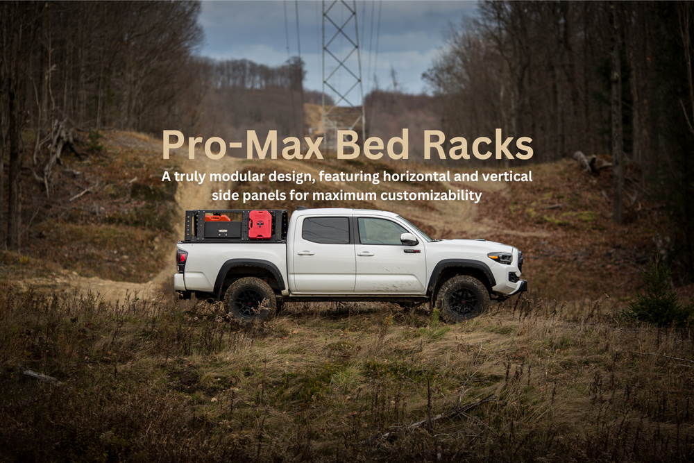 Toyota Tacoma Overland Bed Racks, Years 2005 to Present — Max-Modular ...