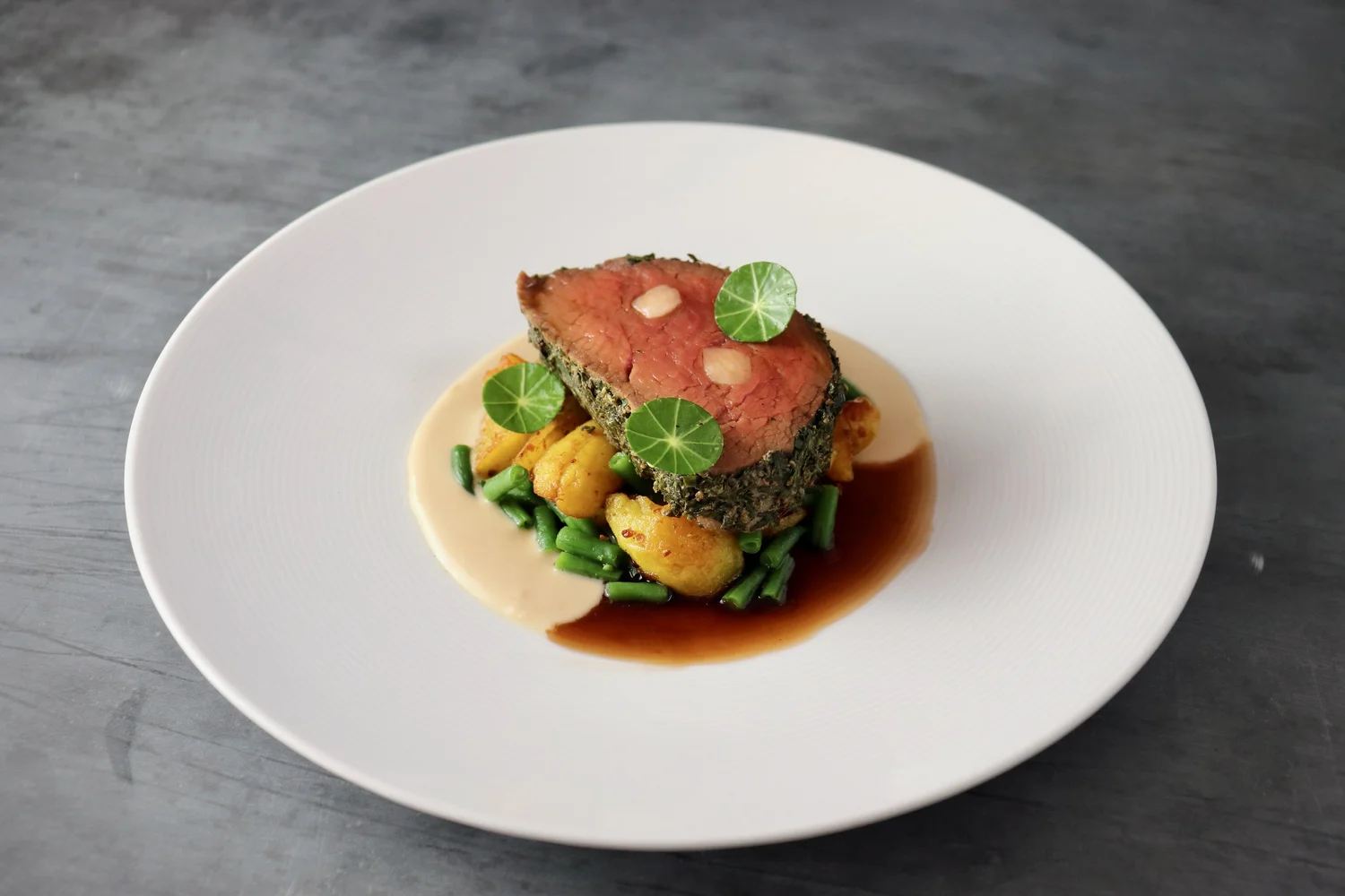 Royal fillet of beef at Peckham Kitchen