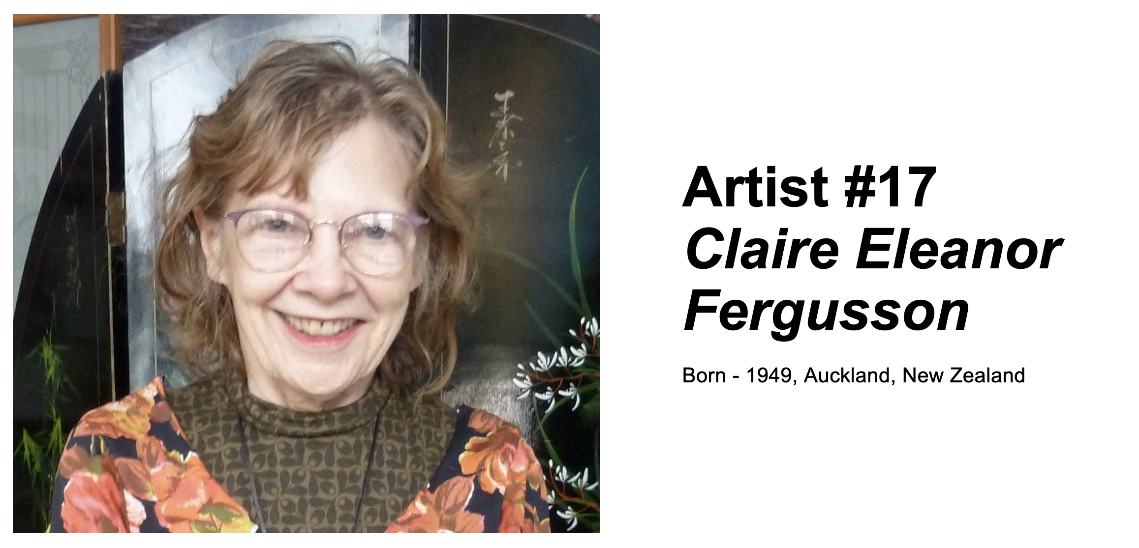 Gallery — Artist ~ Claire Eleanor Fergusson