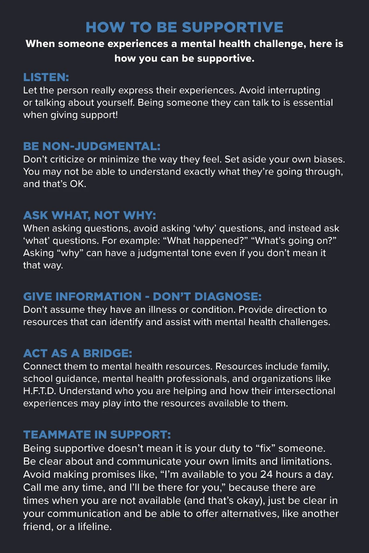 Educational Material — Hope For The Day