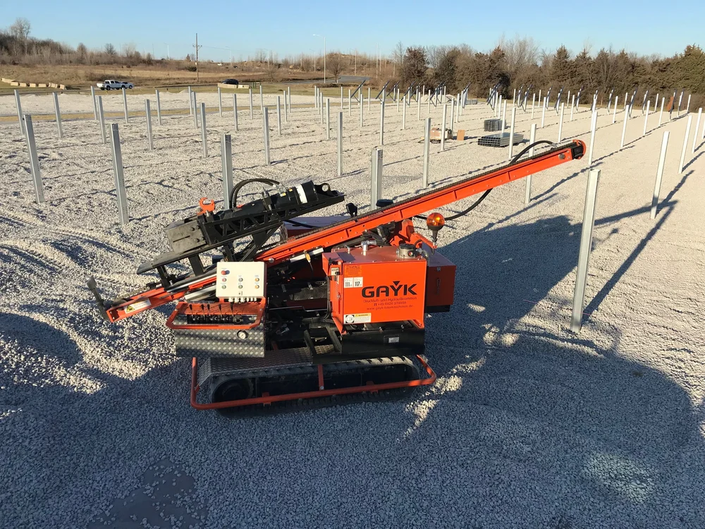GAYK HRE4000 FOR SALE — Solar Pile Driver Sales | High-Quality Equipment