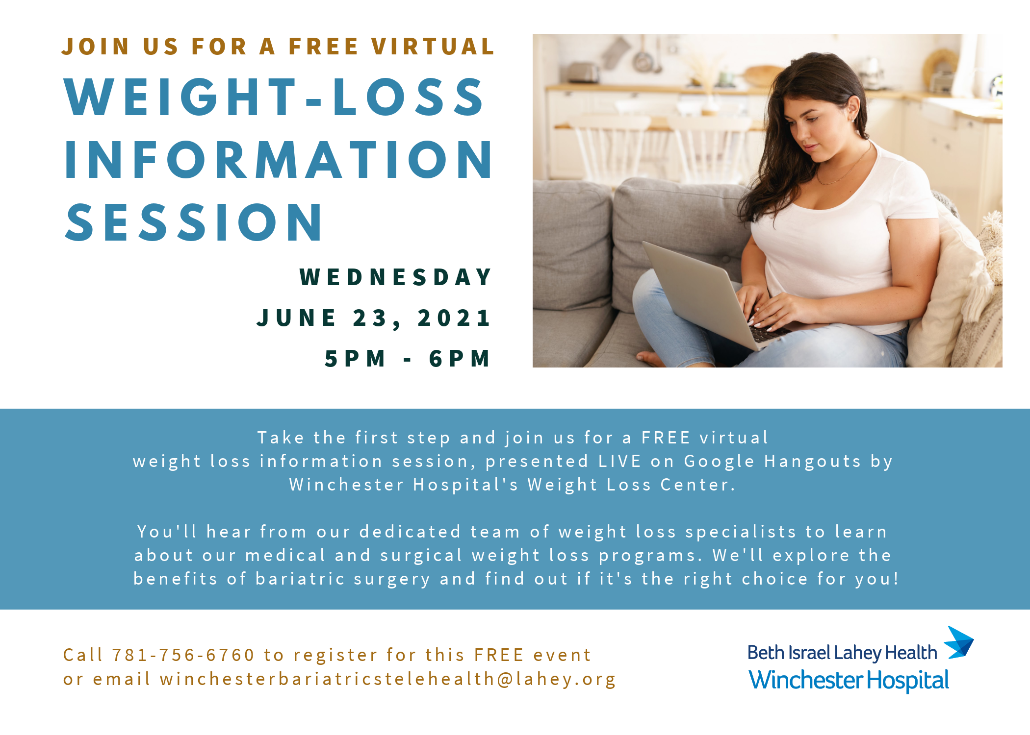 Weight-Loss Information Session — FREE Bariatric Information Sessions