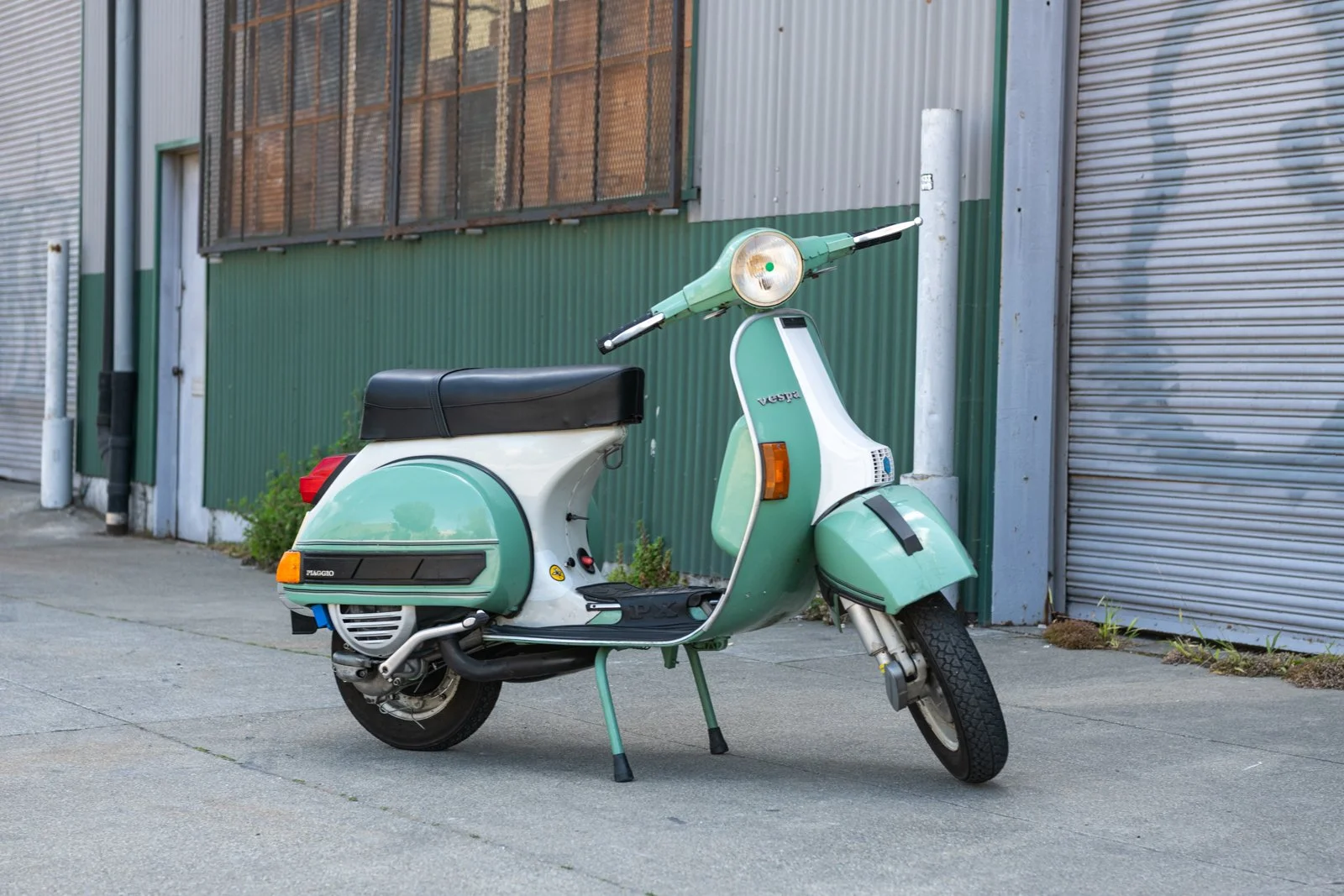 Green Vespa Px