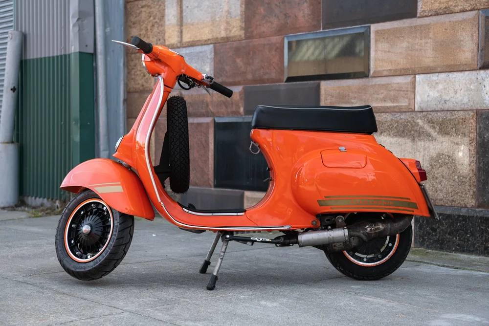Vespa Scooter Modified