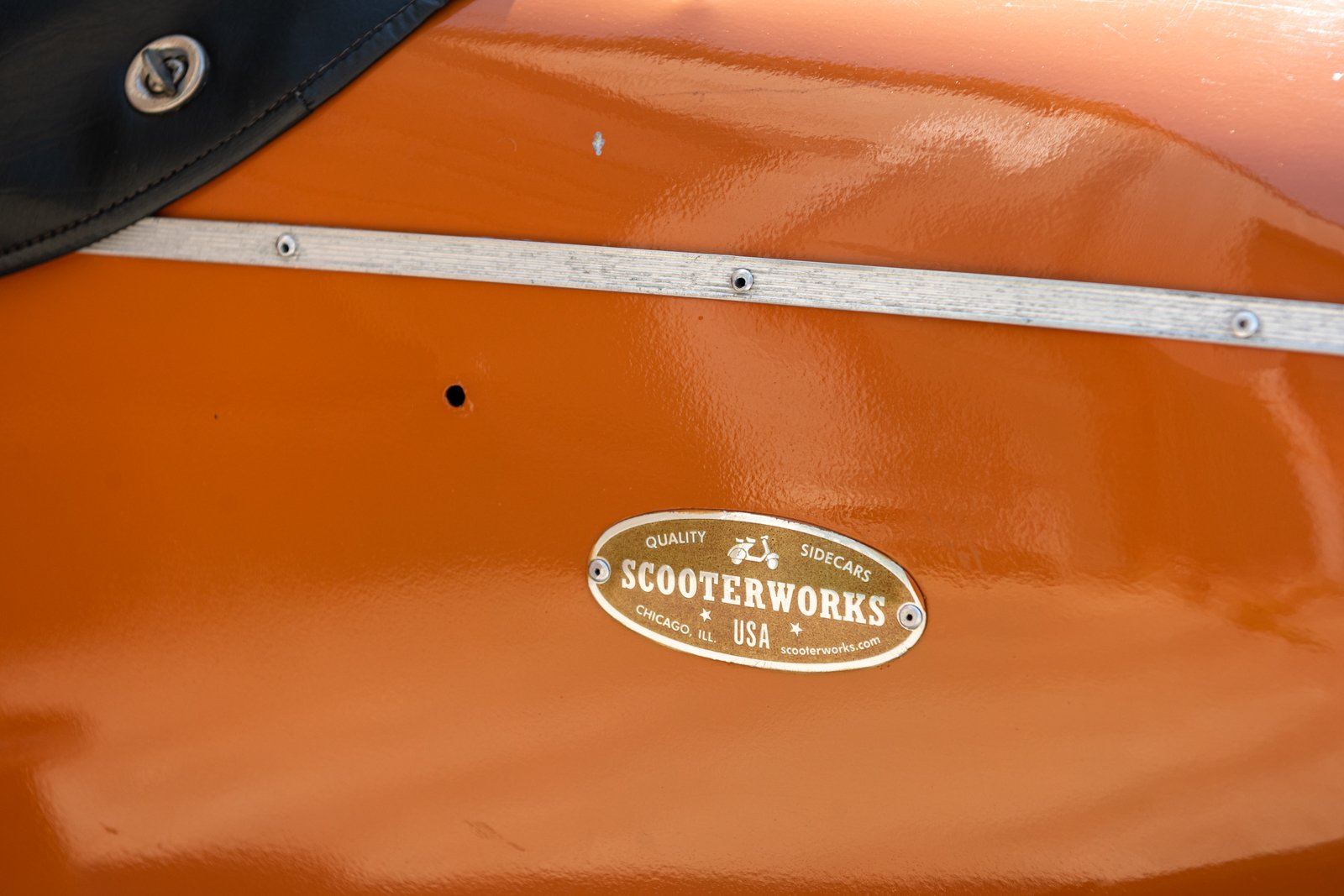 2009 Genuine STELLA 150 & Scooterworks Sidecar BM392 — Bello Moto SF