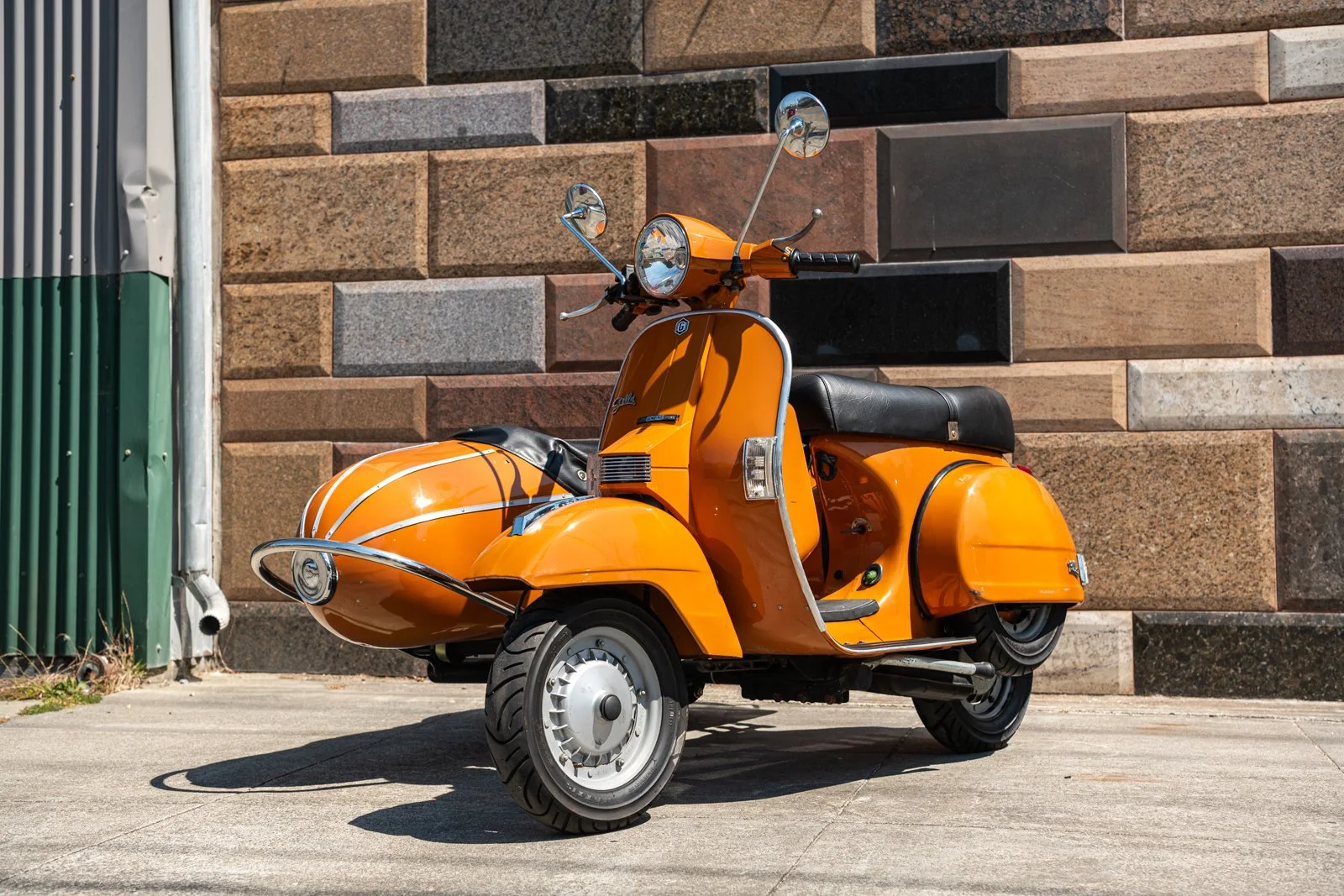 2009 Genuine STELLA 150 & Scooterworks Sidecar BM392 — Bello Moto SF