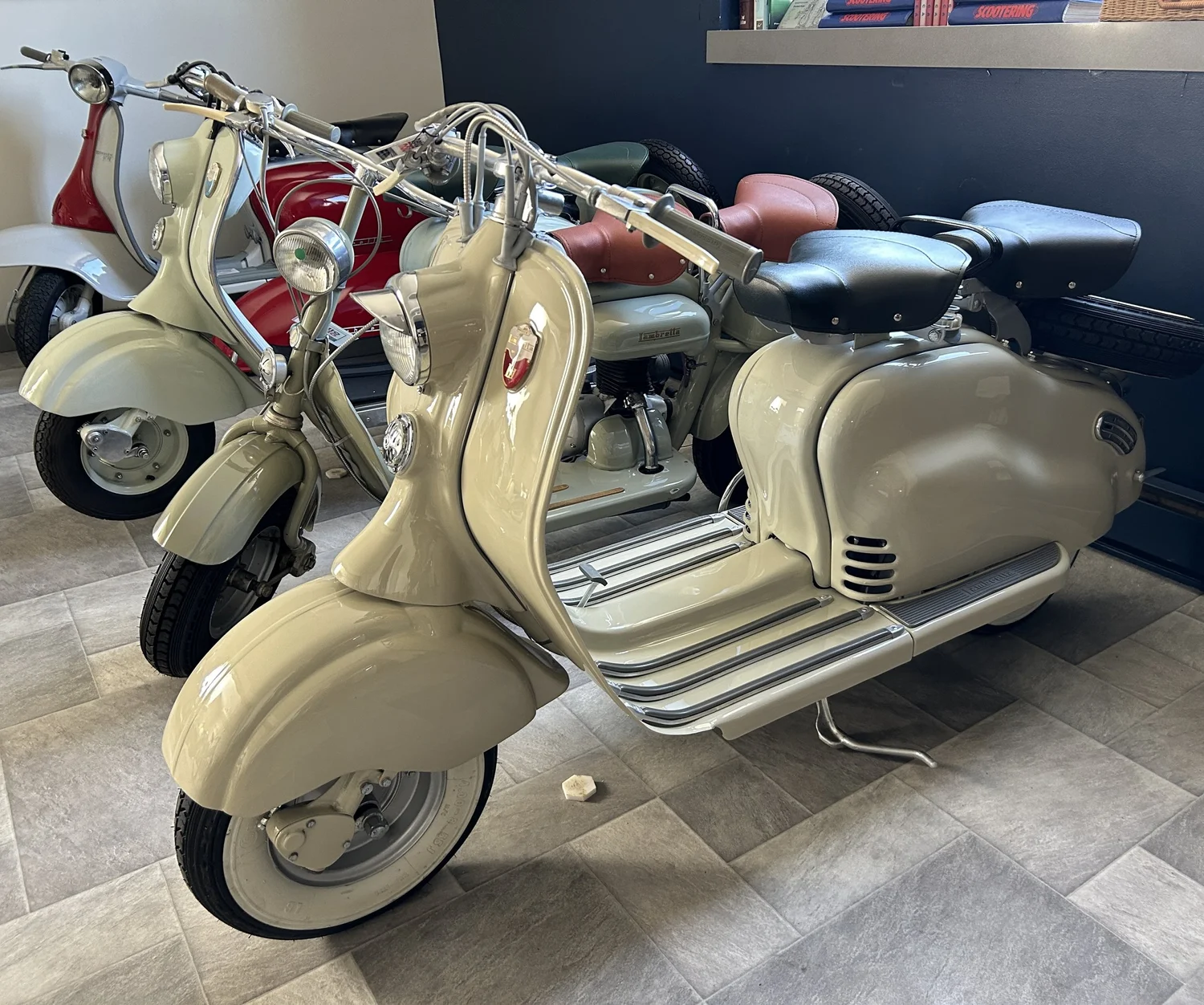 1954 Lambretta LD 125 L105 — Bello Moto SF