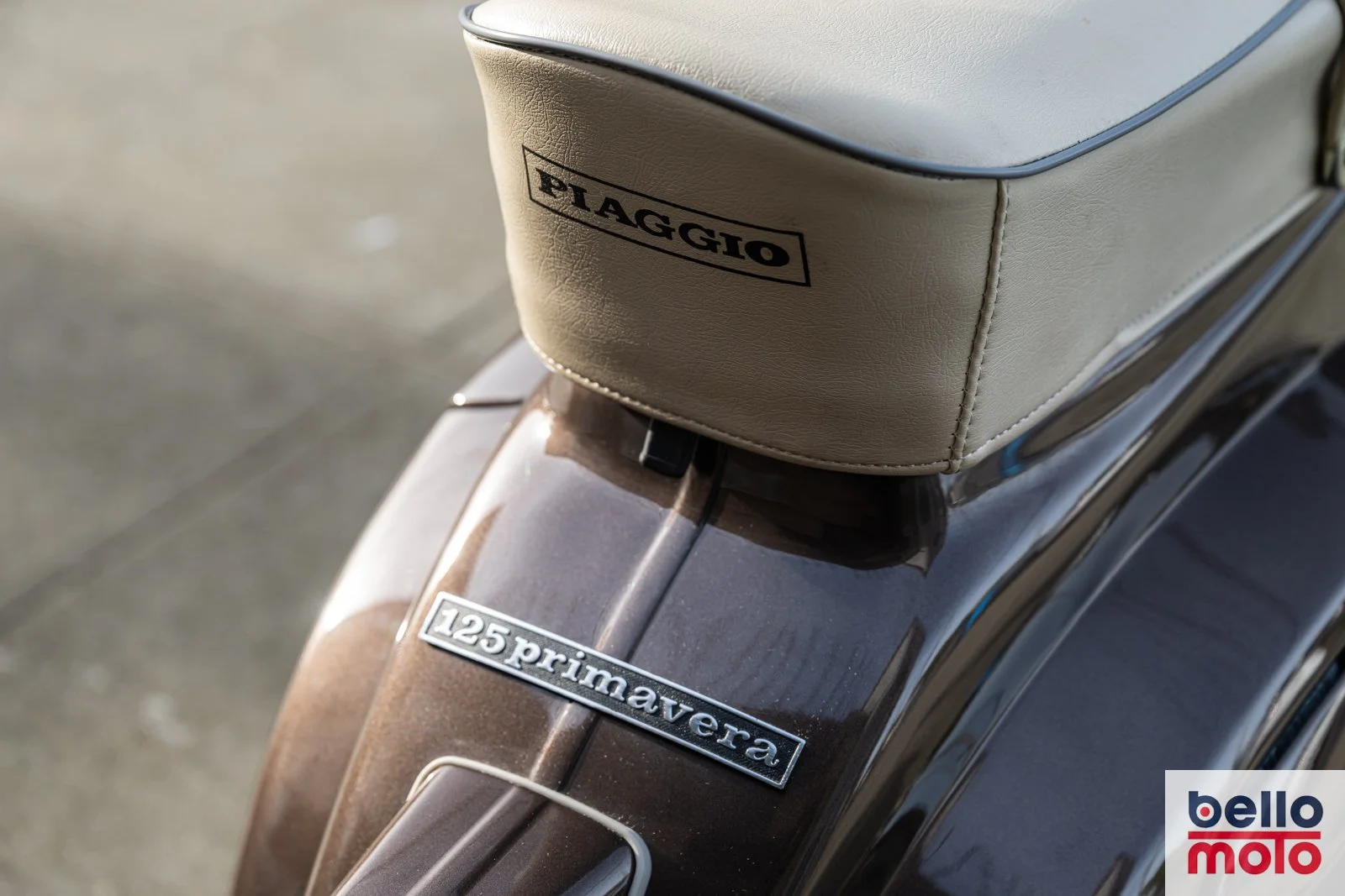 1974 VESPA Primavera 125 Coca Cola — Bello Moto SF