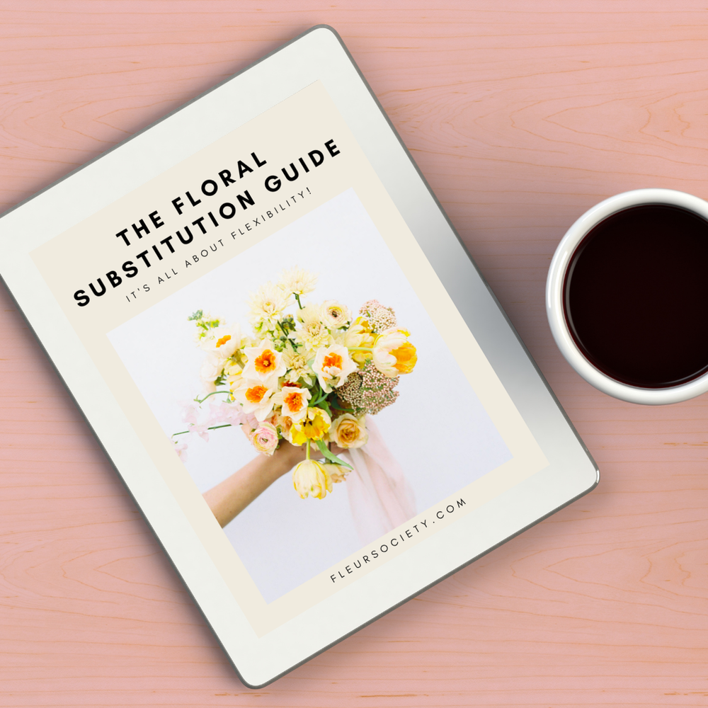 Floral Substitution Guide for Florists — Fleursociety | Education and ...