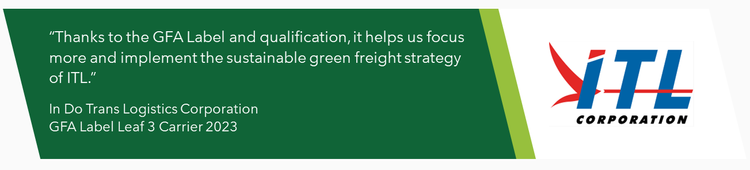 GFA Label Testimonials — Green Freight Asia