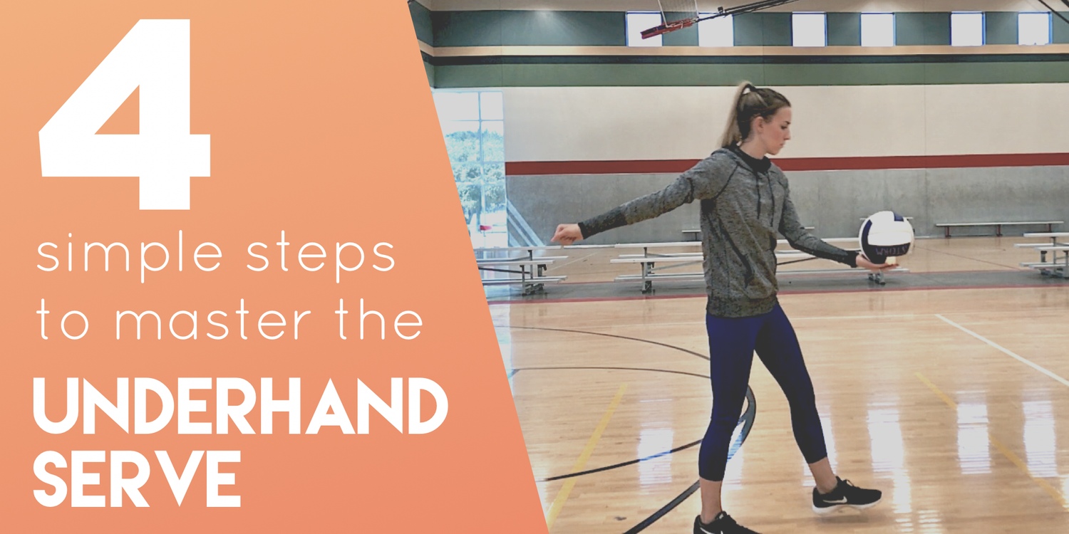 Youth Volleyball Coaches: How to Teach the Underhand Serve | Video ...