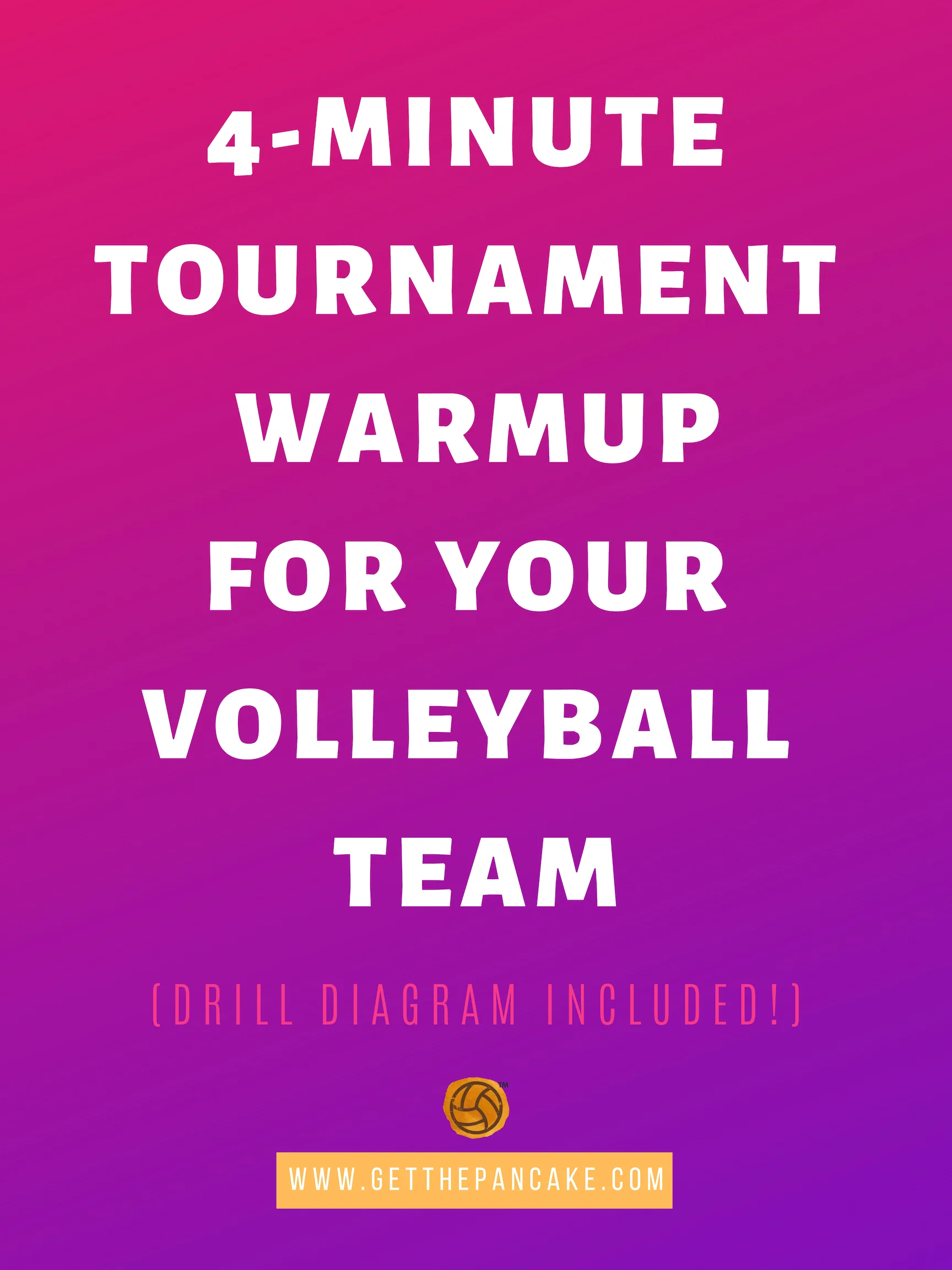 4-Minute Team Warmup Idea For Volleyball Tournaments