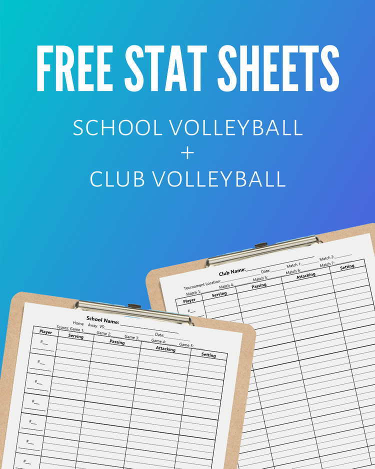Free Volleyball Stats Sheet Download!