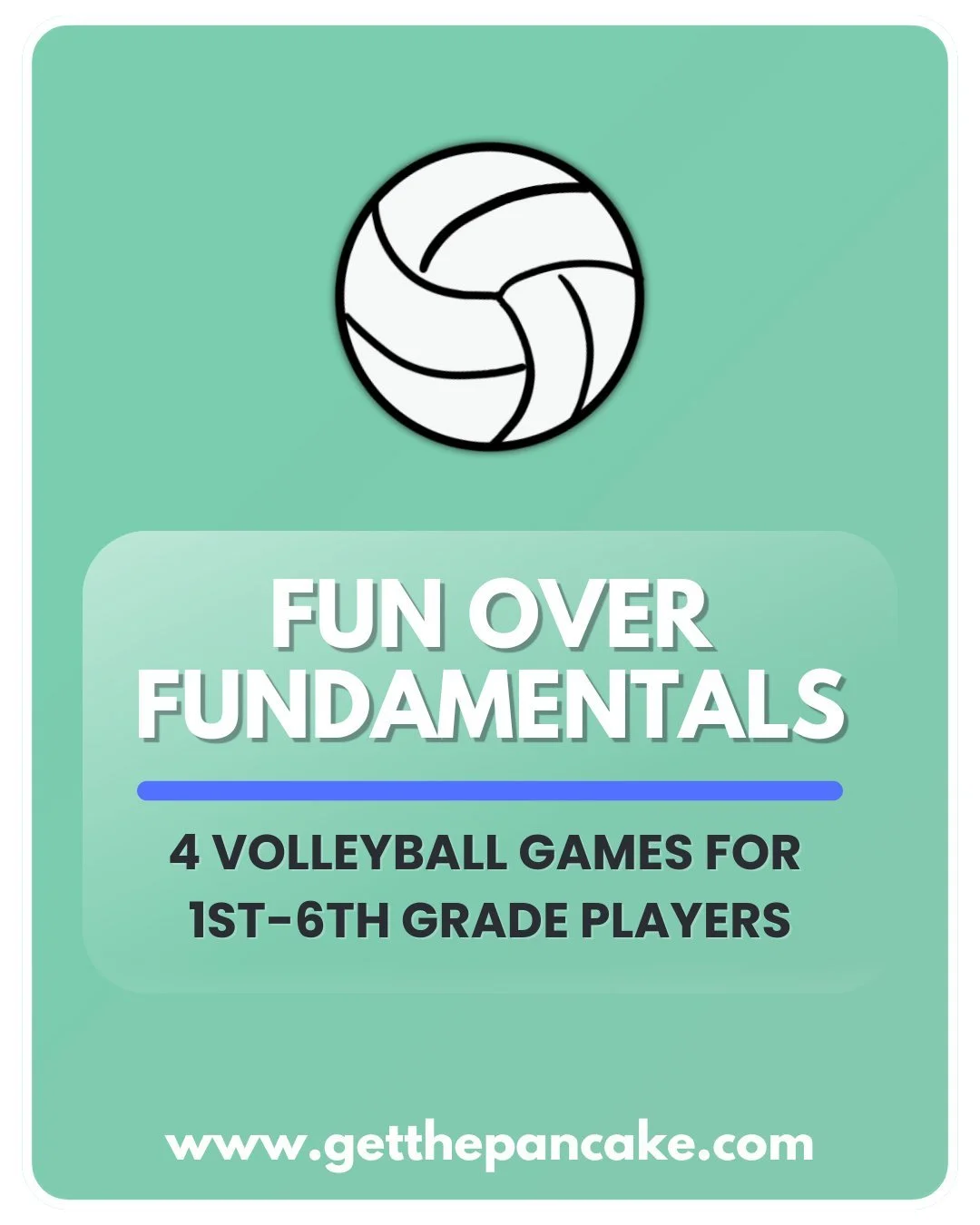 4 Fun Volleyball Games for Kids in 1st–6th Grade | Get The Pancake