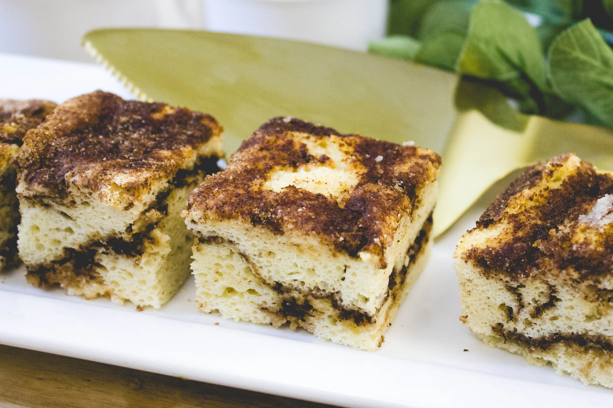 Cinnamon Swirl Coffee Cake — Authentic Gourmet BakeShop