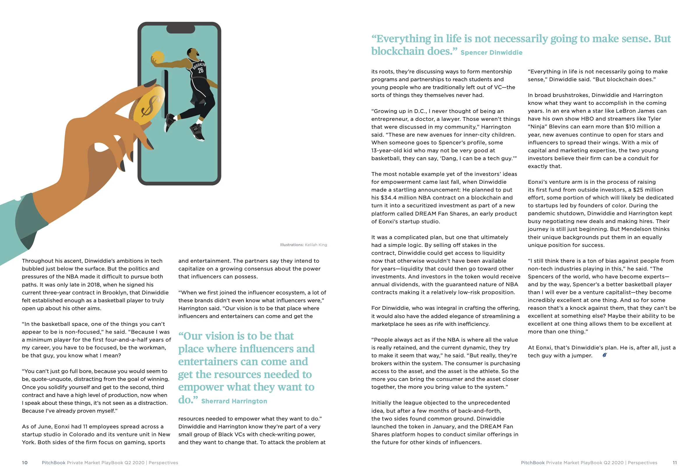 PitchBook: PlayBook Magazine — Kelilah King