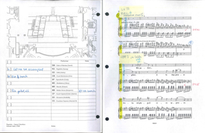 How Stage Managers Record Blocking — Hannah Hahn