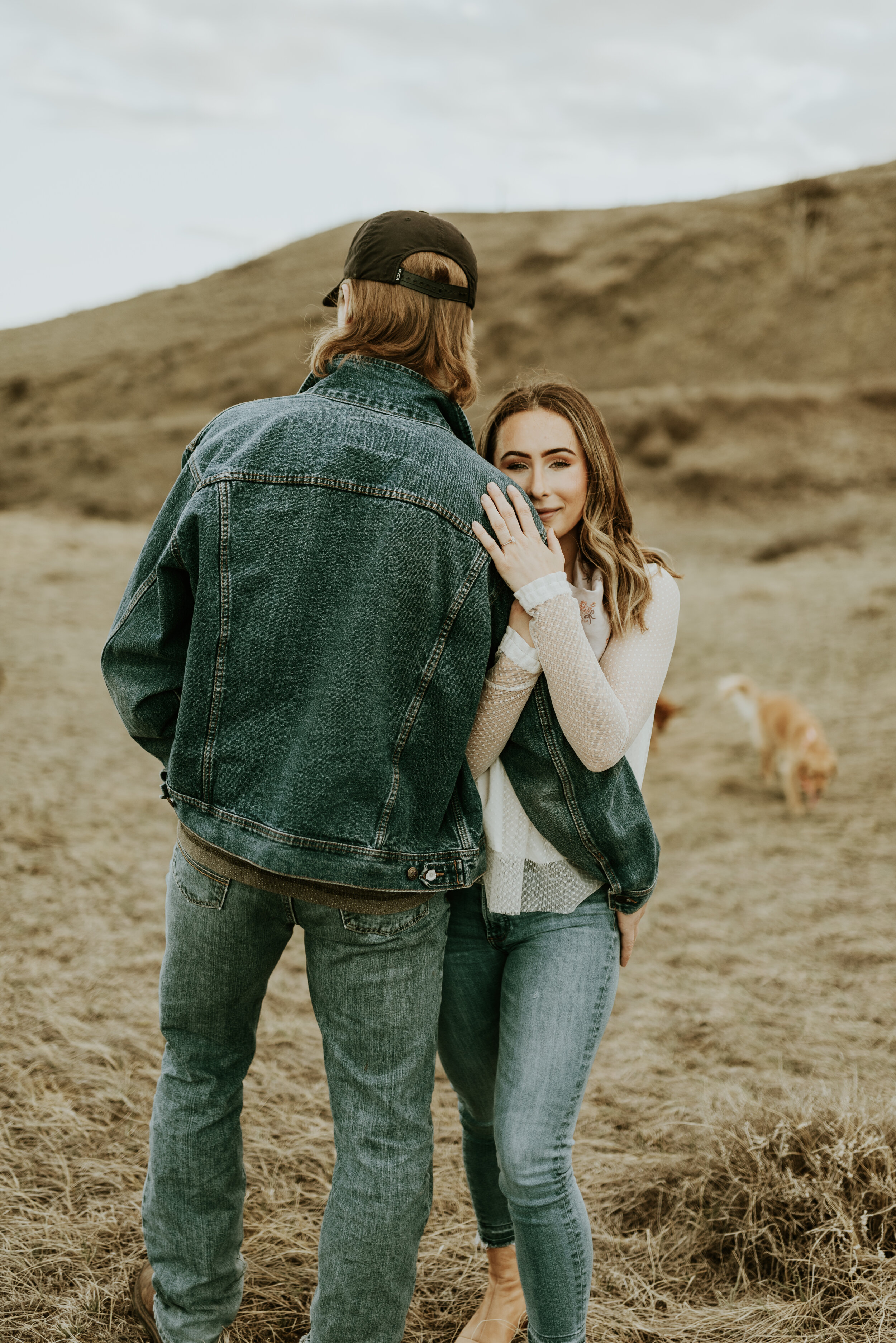 Sayler + Ash | Lethbridge, Alberta Engagement — Ashley M Photography