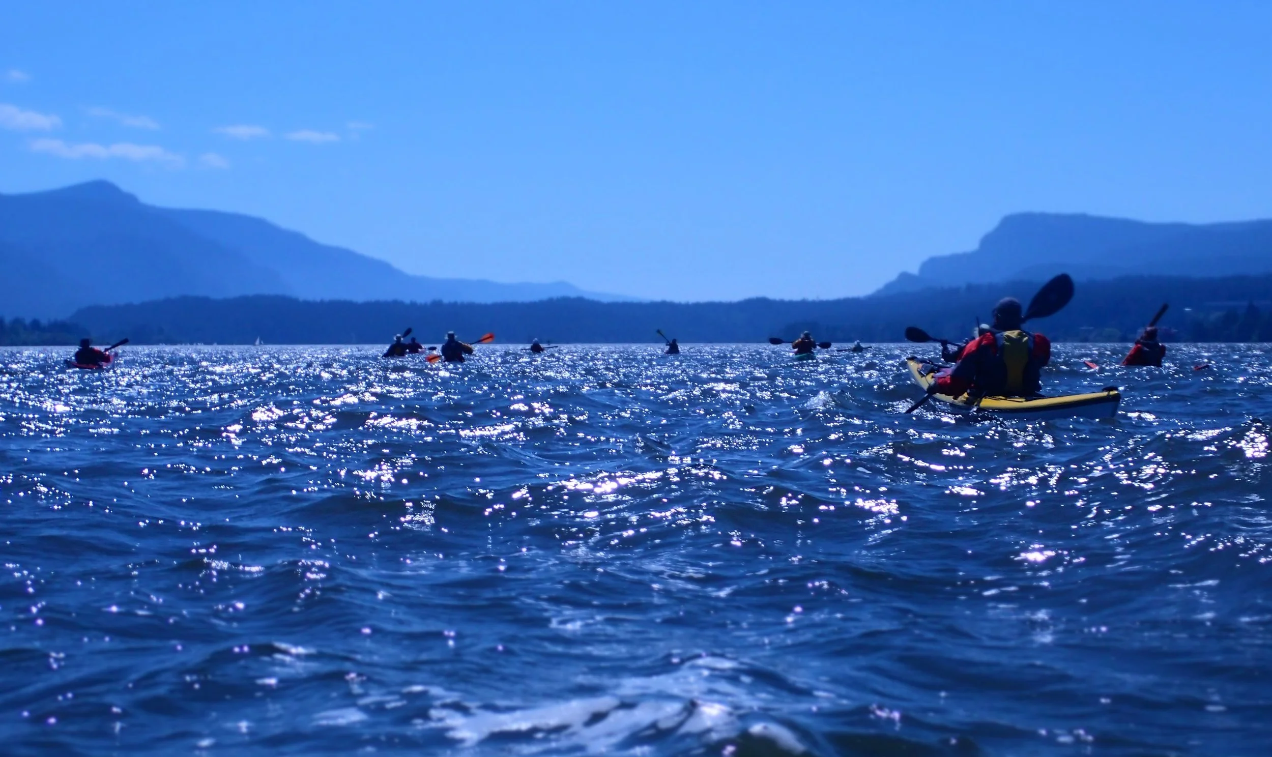 Forward Stroke - Edging & Manuvers — Pacific Coastal Kayaking