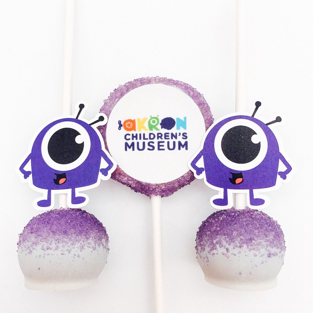 Logo Pops (Custom) — Daisy Pops